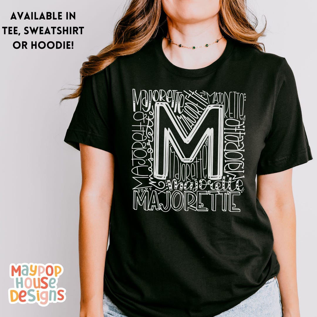 Majorette Sweatshirt, Marching Band Twirler, Marching Band Gift, Band ...