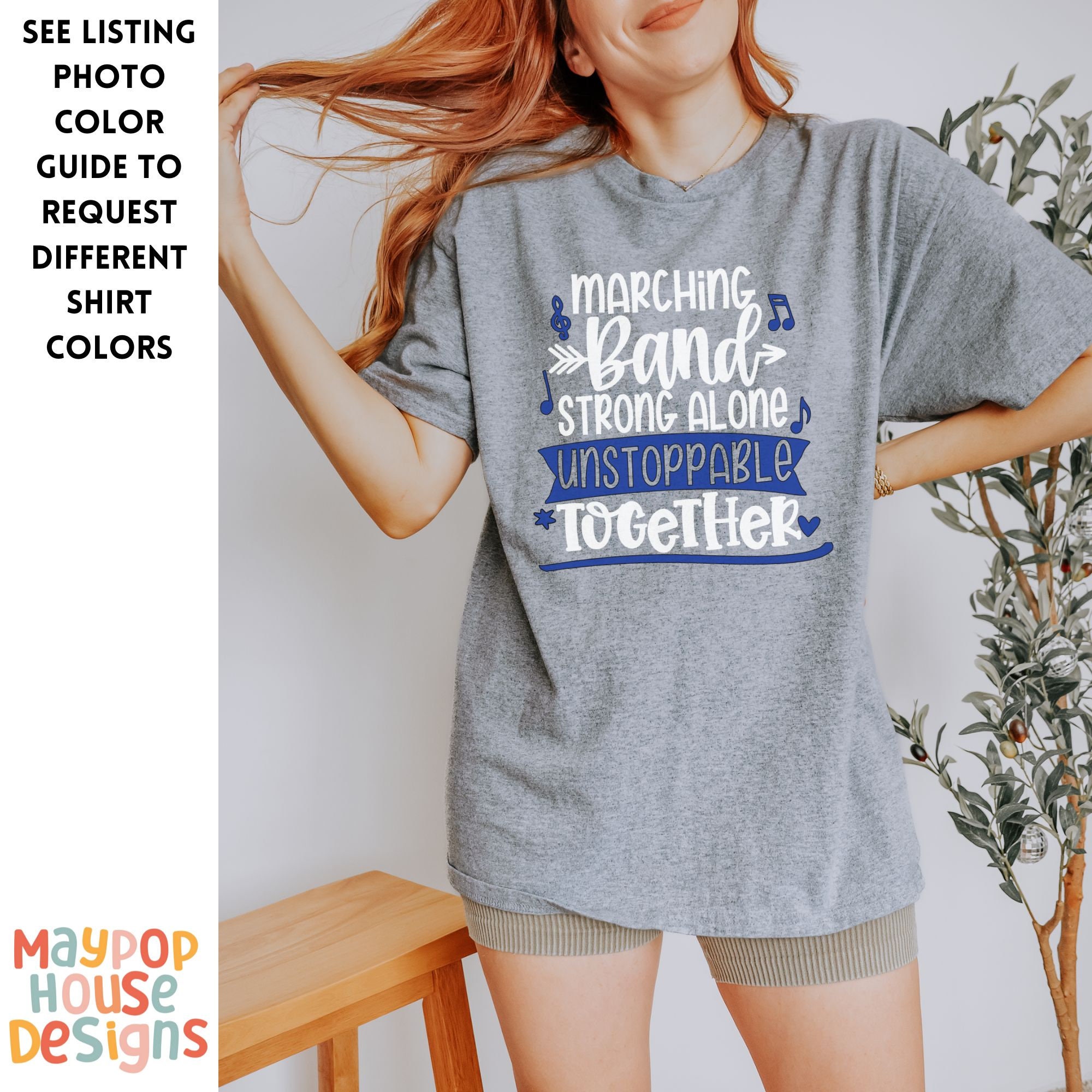 Marching Band Squad Shirt, High School Marching Band Director Tshirt ...