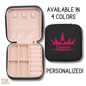 Personalized Jewelry Box for Little Girl Christmas Gift Custom Name ...