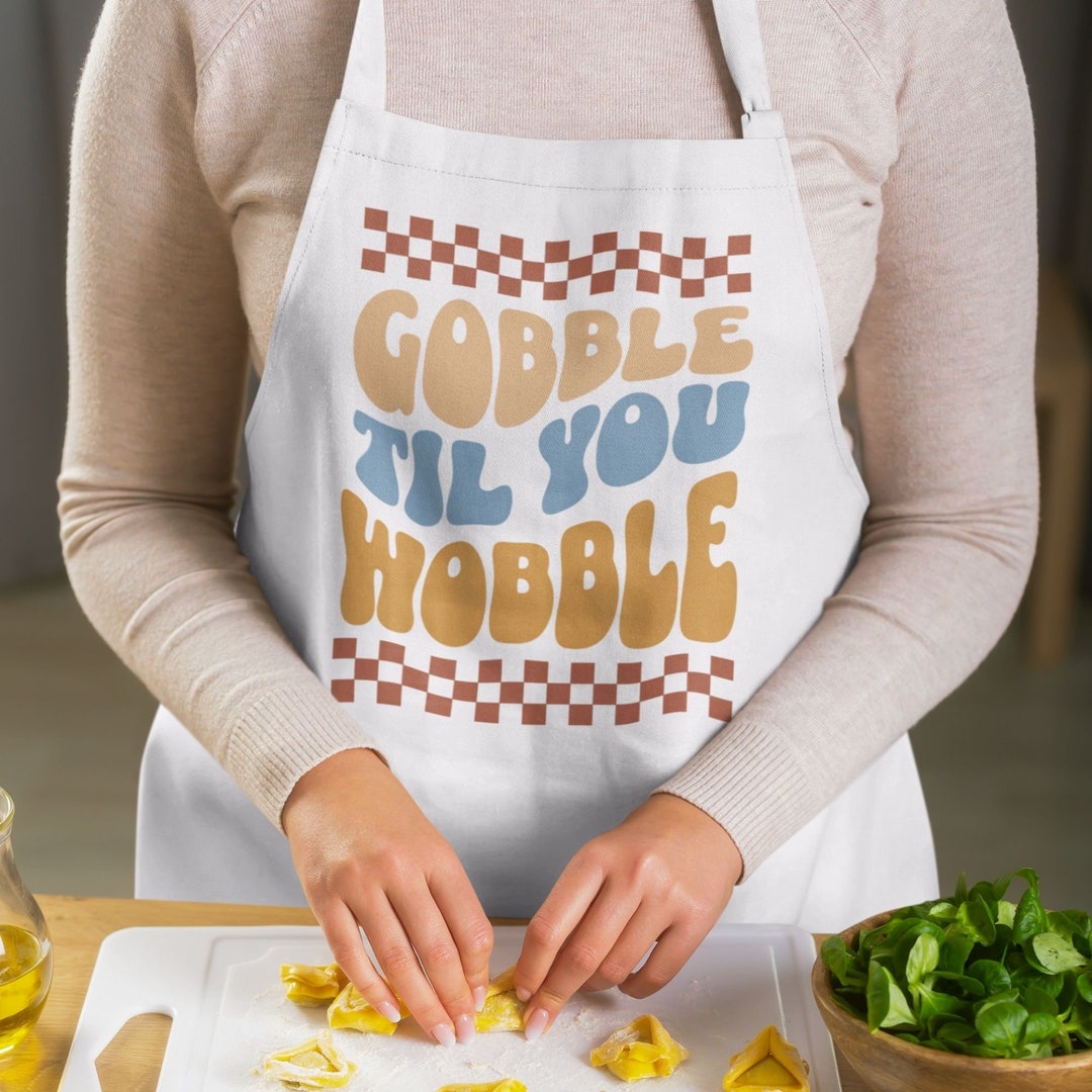 Thanksgiving Apron, Fall Kitchen Apron, Baking Apron for Thanksgiving ...