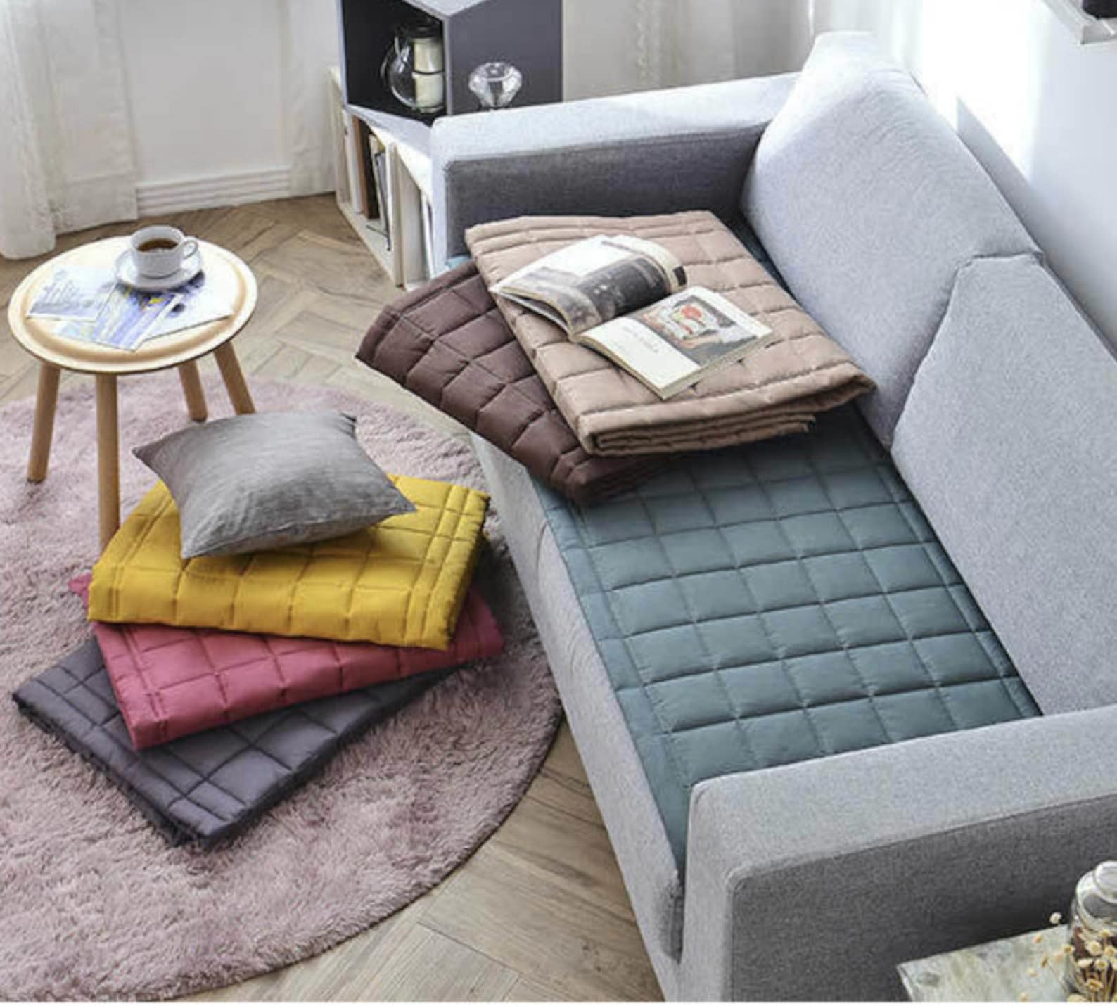 Sofa Pad Cover, Couch Seat Protector, Sofa Topper, Couch Topper, Chair ...