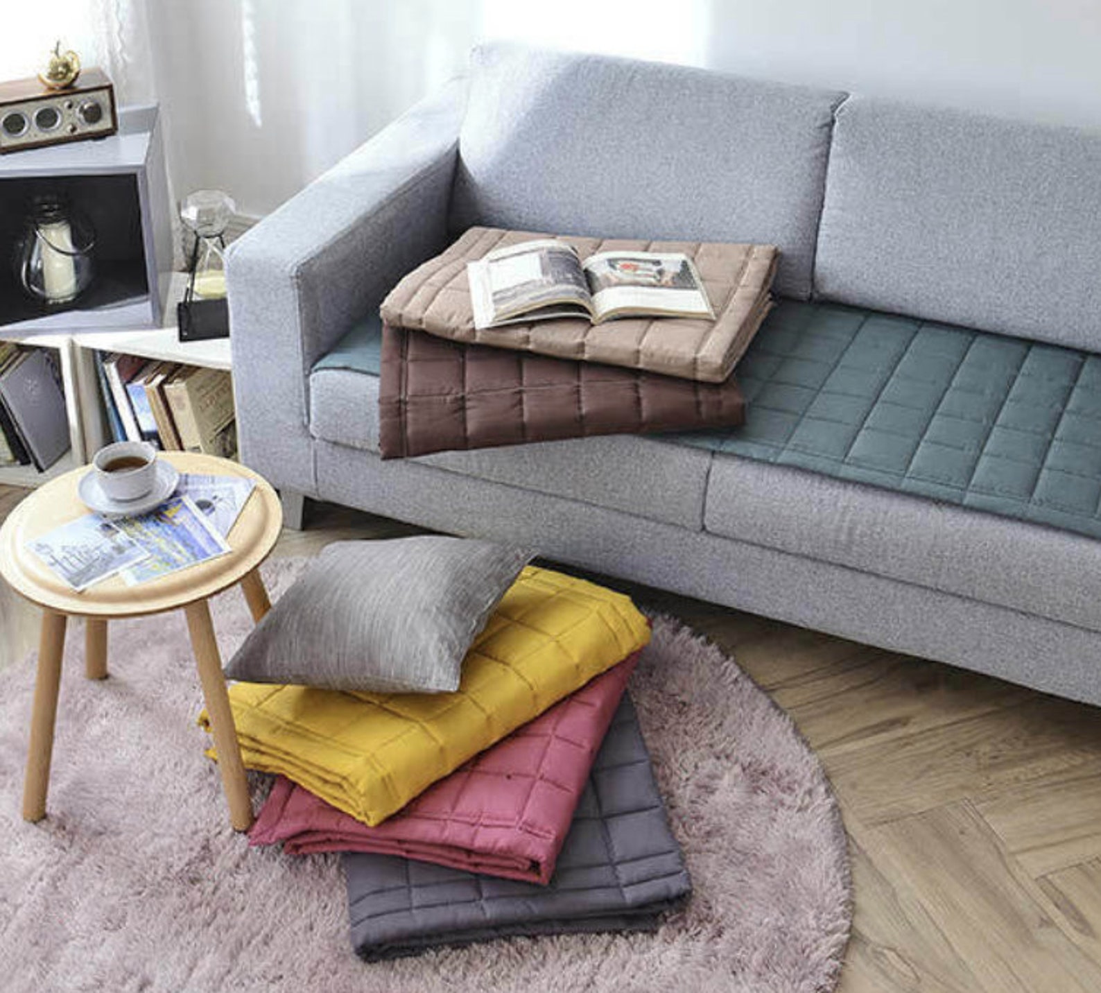 Sofa Pad Cover, Couch Seat Protector, Sofa Topper, Couch Topper, Chair ...