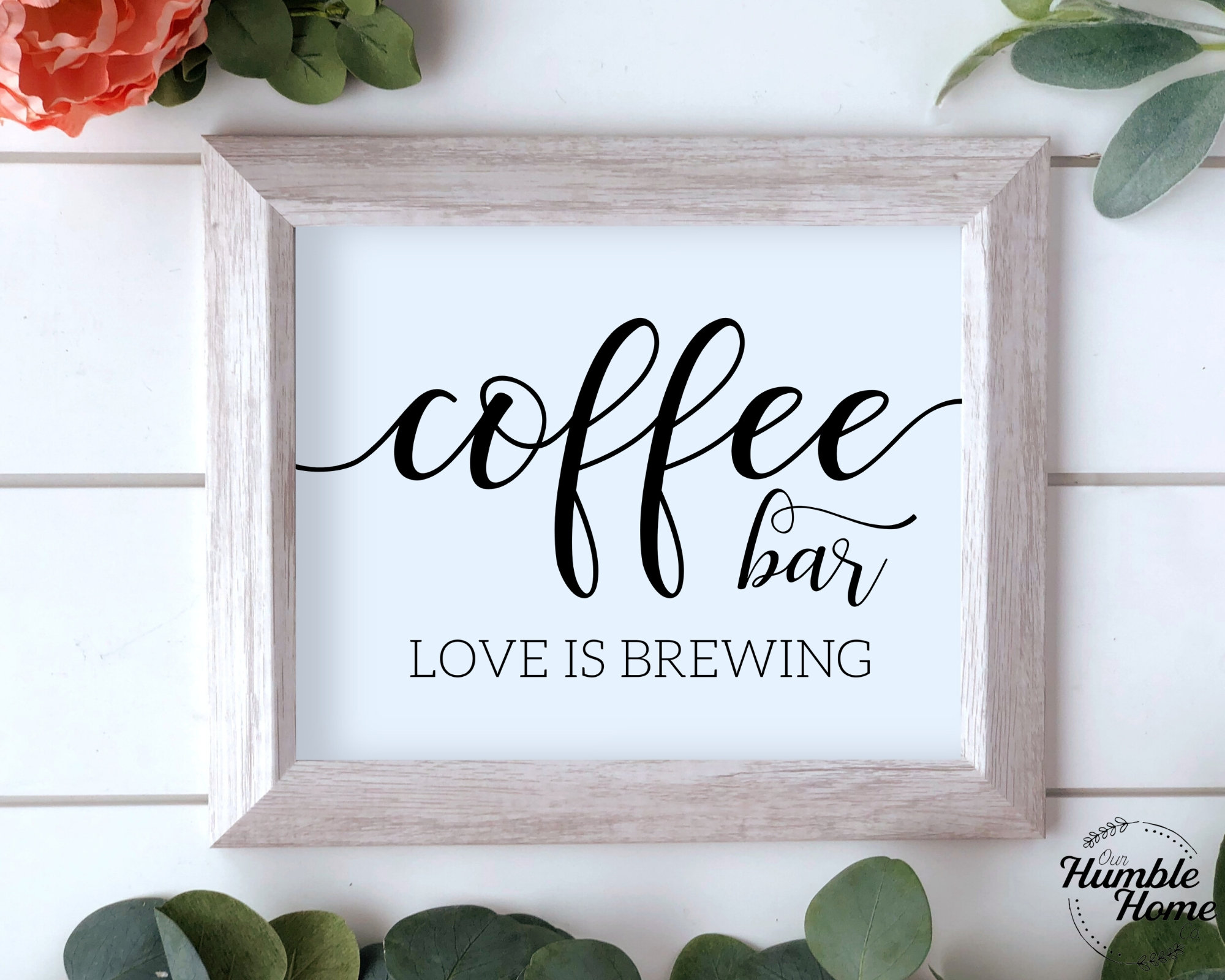 Party Décor Paper & Party Supplies Party Supplies Coffee Bar Sign ...