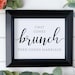 First Comes Brunch Then Comes Marriage Brunch Signs Bridal - Etsy