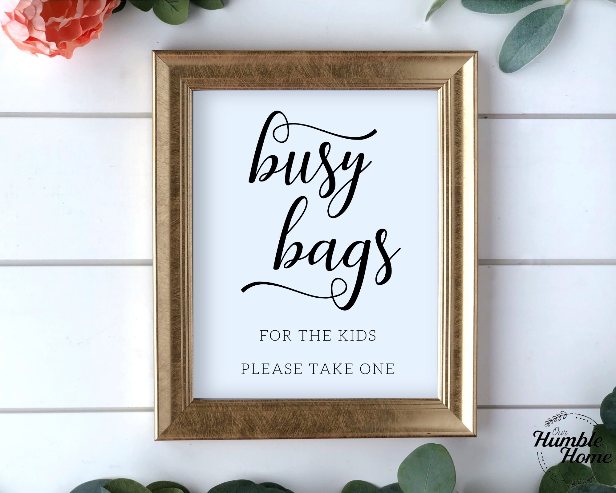 Busy Bags For The Kids Please Take One Wedding Kid Favors | Etsy