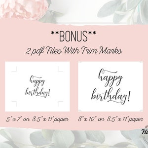 Happy Birthday Sign, Birthday Party Sign, Happy Birthday Printable Sign ...