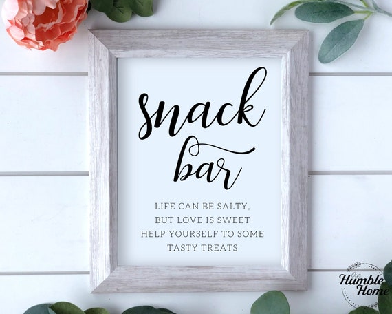 Snack Table Quotes