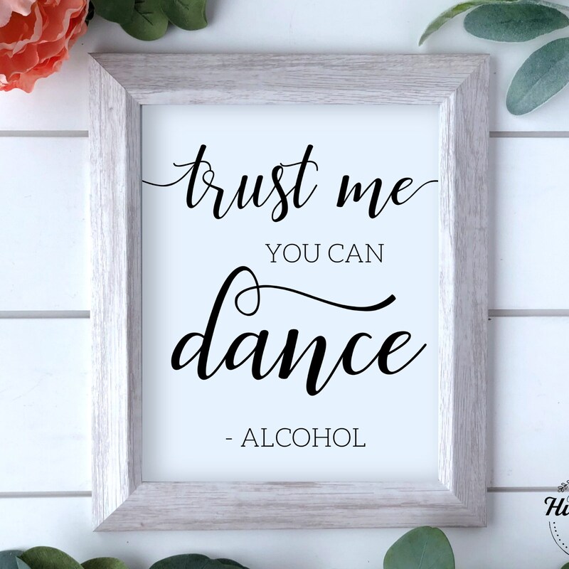 You Can Dance Sign - Etsy