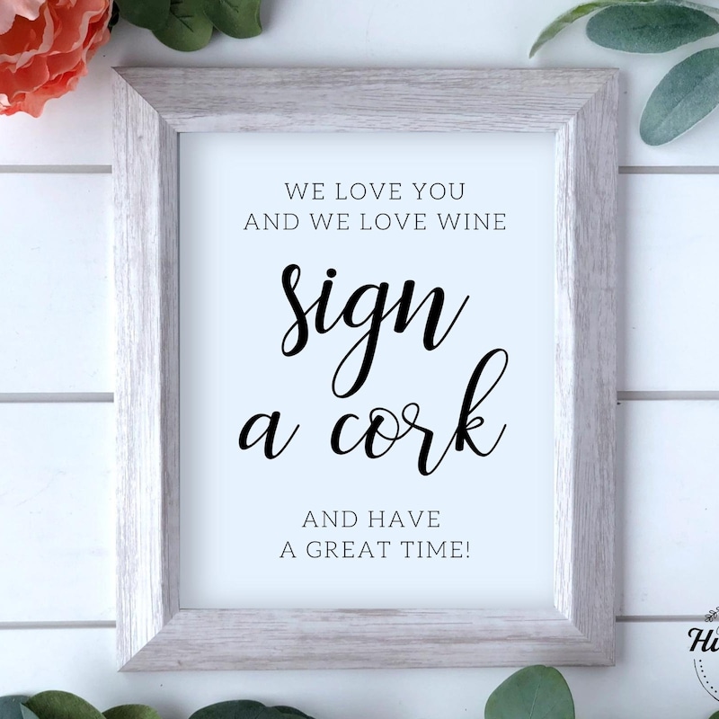 Wine Cork Sign - Etsy