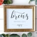 Brews Before I Dos Sign, Wedding Beer Sign, Wedding Brews Sign, Love is ...
