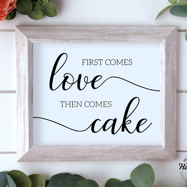 First Comes Love - Etsy