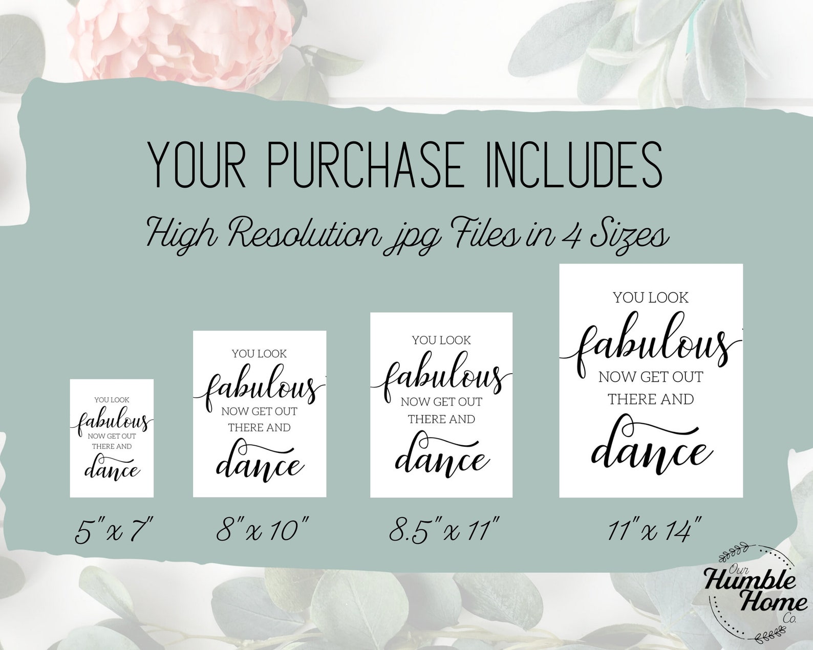 You Look Fabulous Now Get Out There and Dance Sign Wedding - Etsy