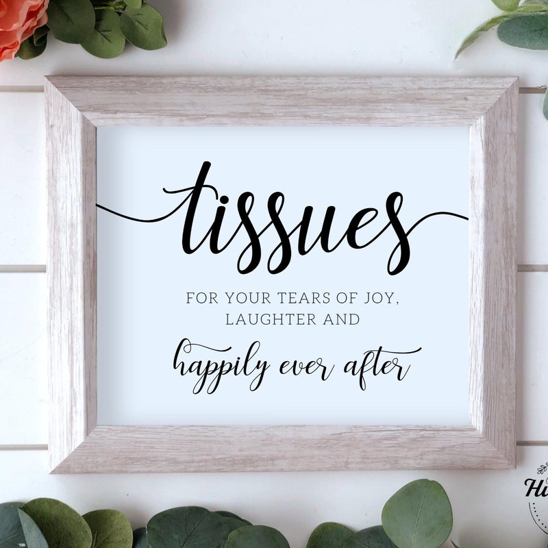 Wedding Tissues - Etsy
