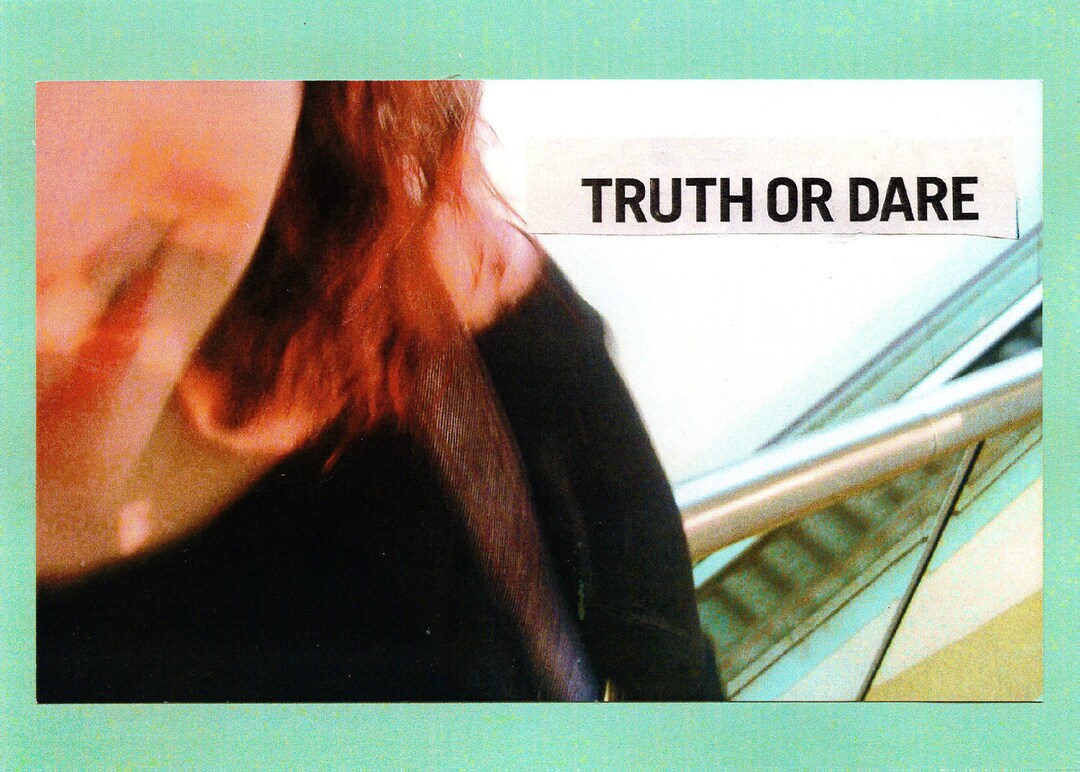 Truth or Dare Greeting Card-flirty Card-i Want You-kiss-kiss Me-truth ...