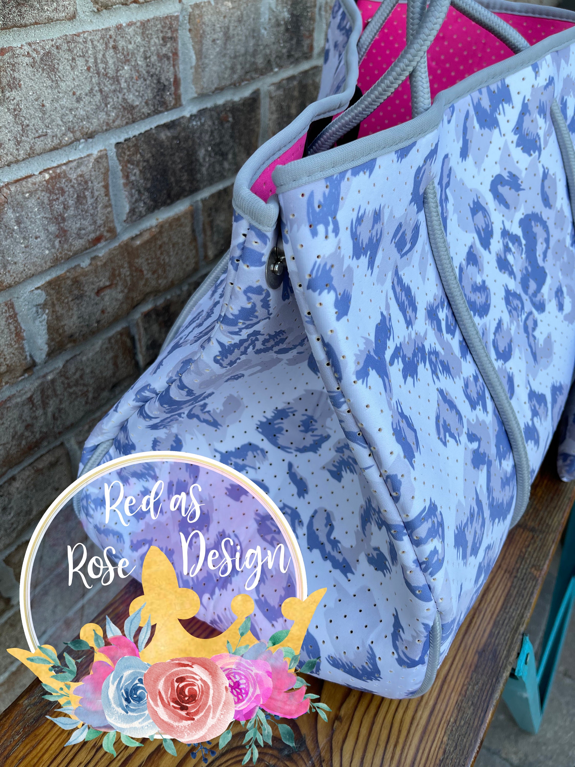 Neoprene Tote/neoprene Beach Bag/large Neoprene - Etsy