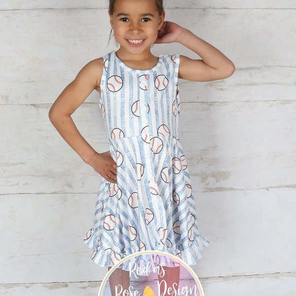 Baseball Dress - Etsy
