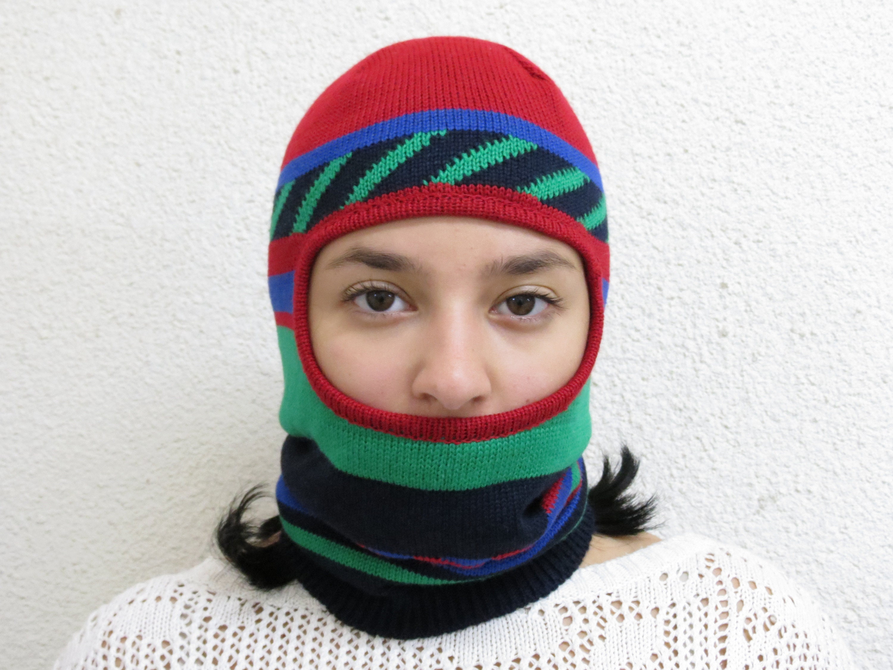 Balaclava. Ski Mask face Mask Winter Helmet Hat colorful | Etsy