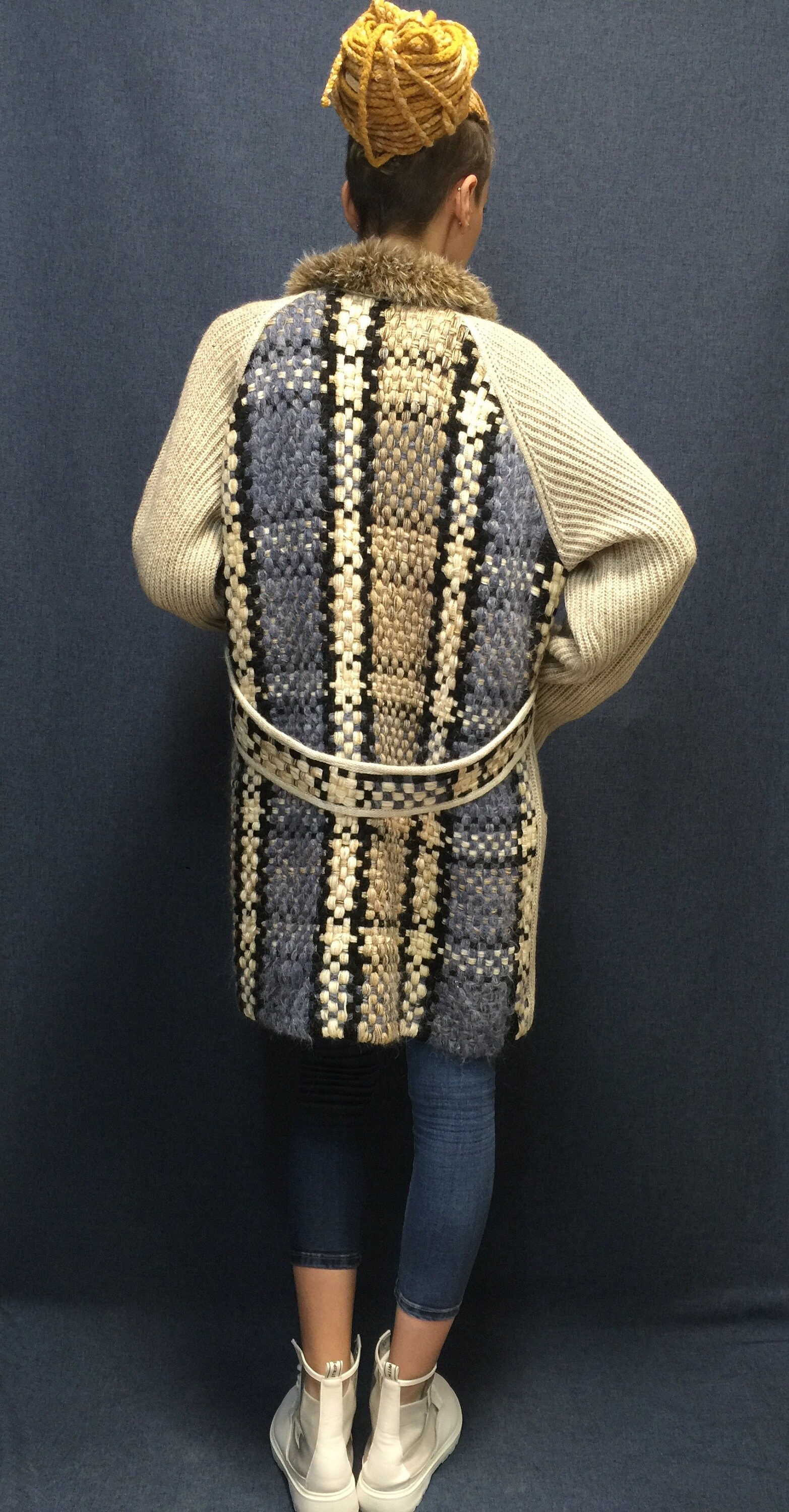 Hand Knitted Cardigan Hand Woven Jacket best Selling Items | Etsy