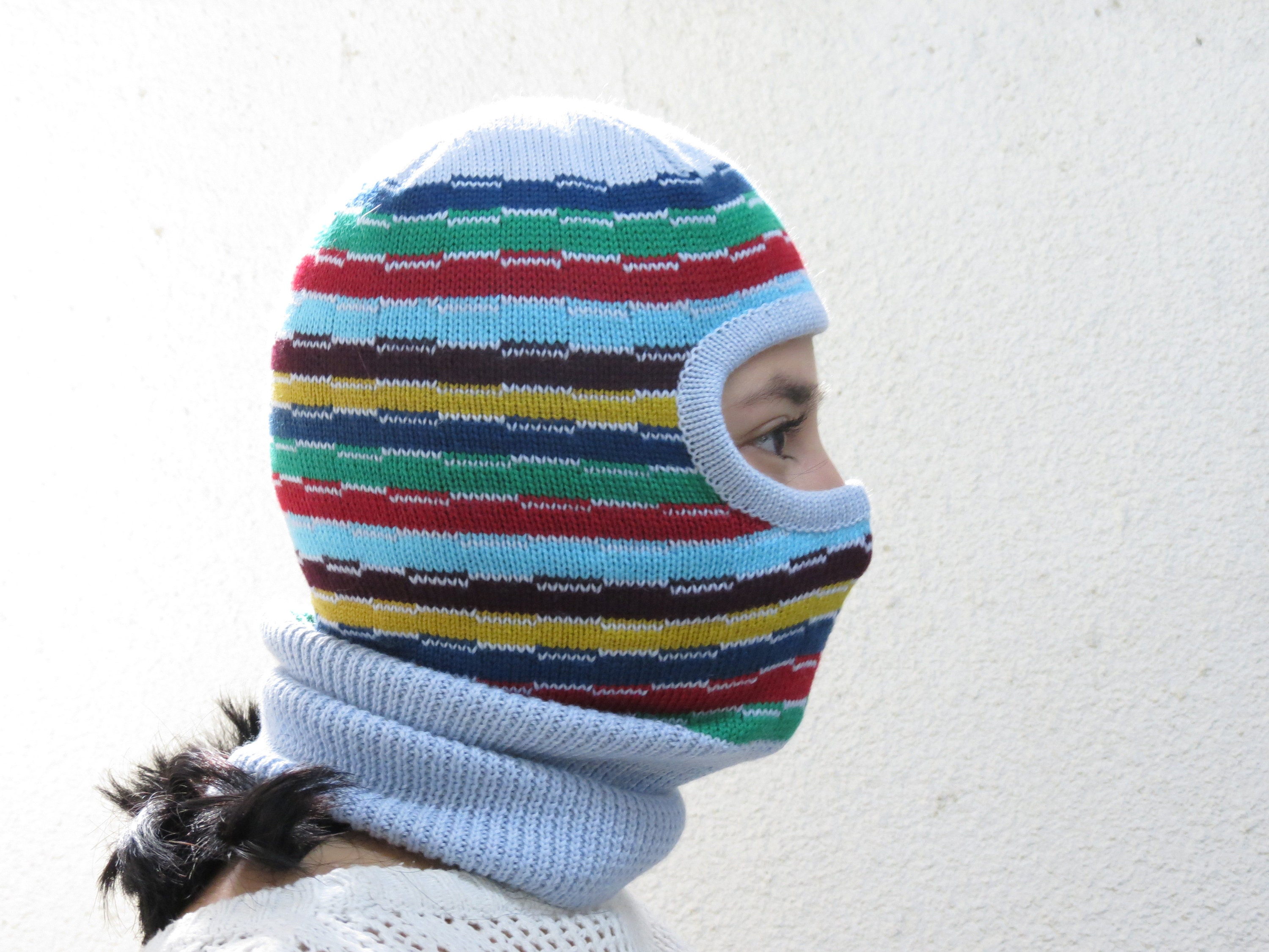 Balaclava. Ski Mask face Mask Winter Helmet Hat colorful - Etsy