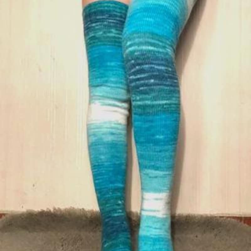 Fuzzy High Boots - Etsy