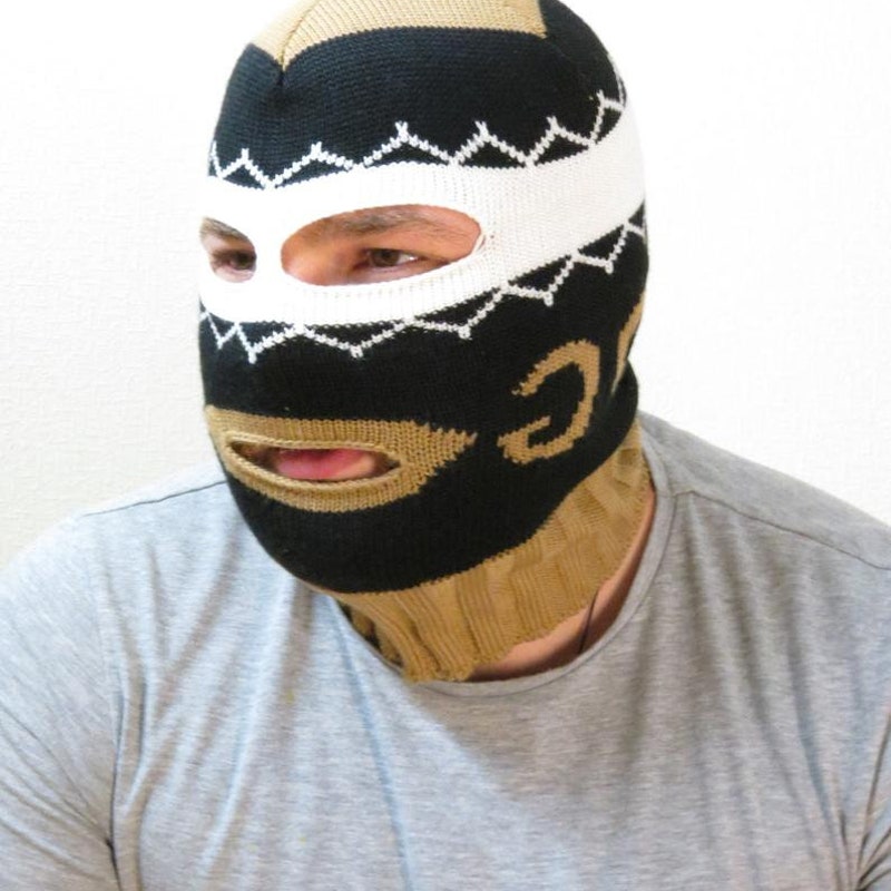 Balaclava Mask Beanie - Etsy