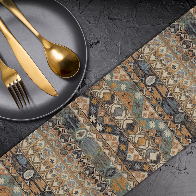 Rust Colour Table Runner - Etsy
