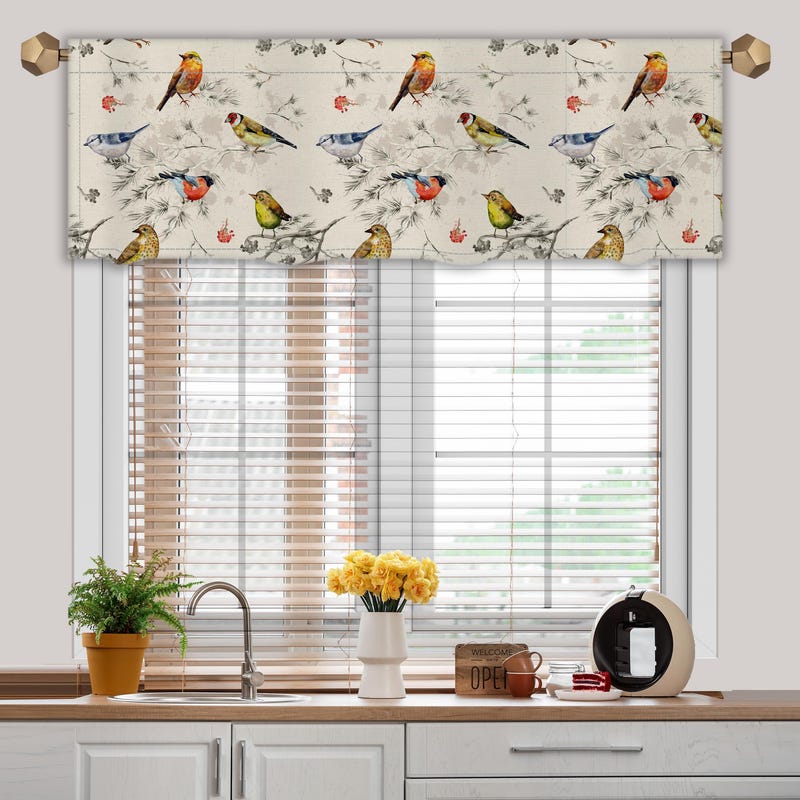 Bird Valance - Etsy
