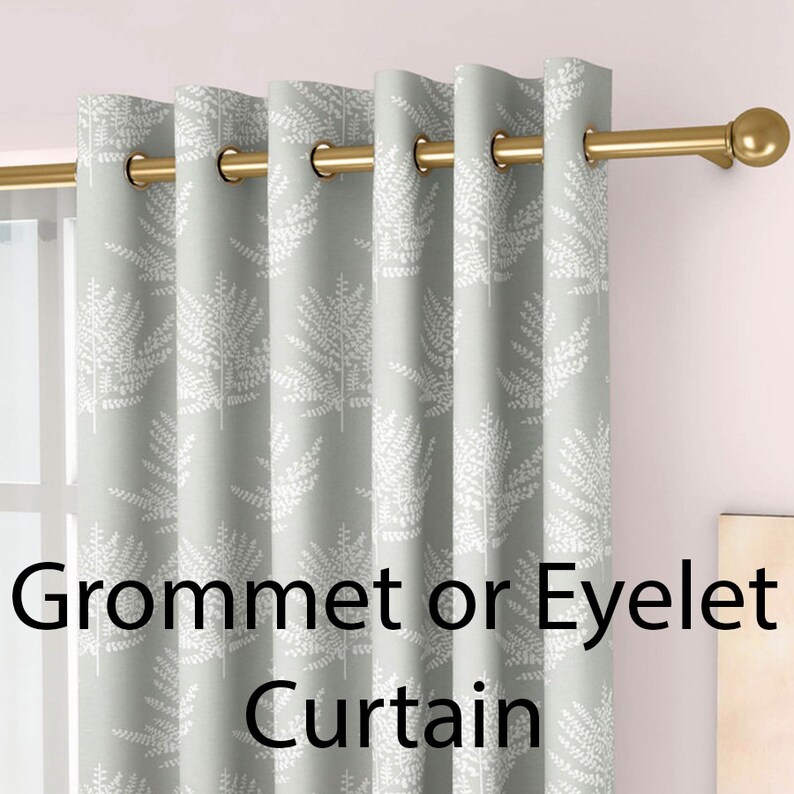 Peach Grey Watercolour Leaf Pattern Window Curtain Peach Grey - Etsy