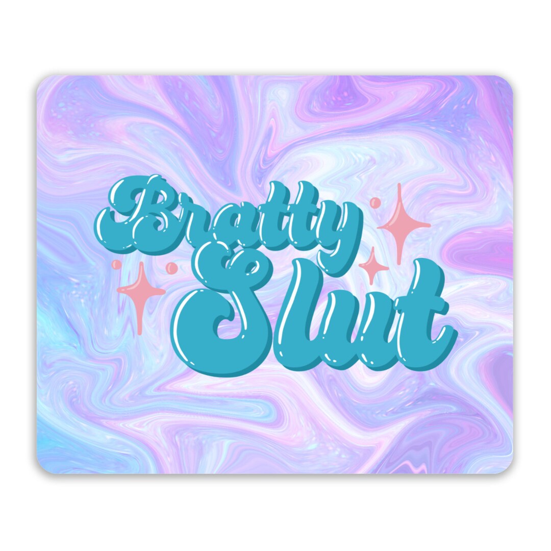 Bratty Kinky Mousepad Novelty Office Decor - Etsy