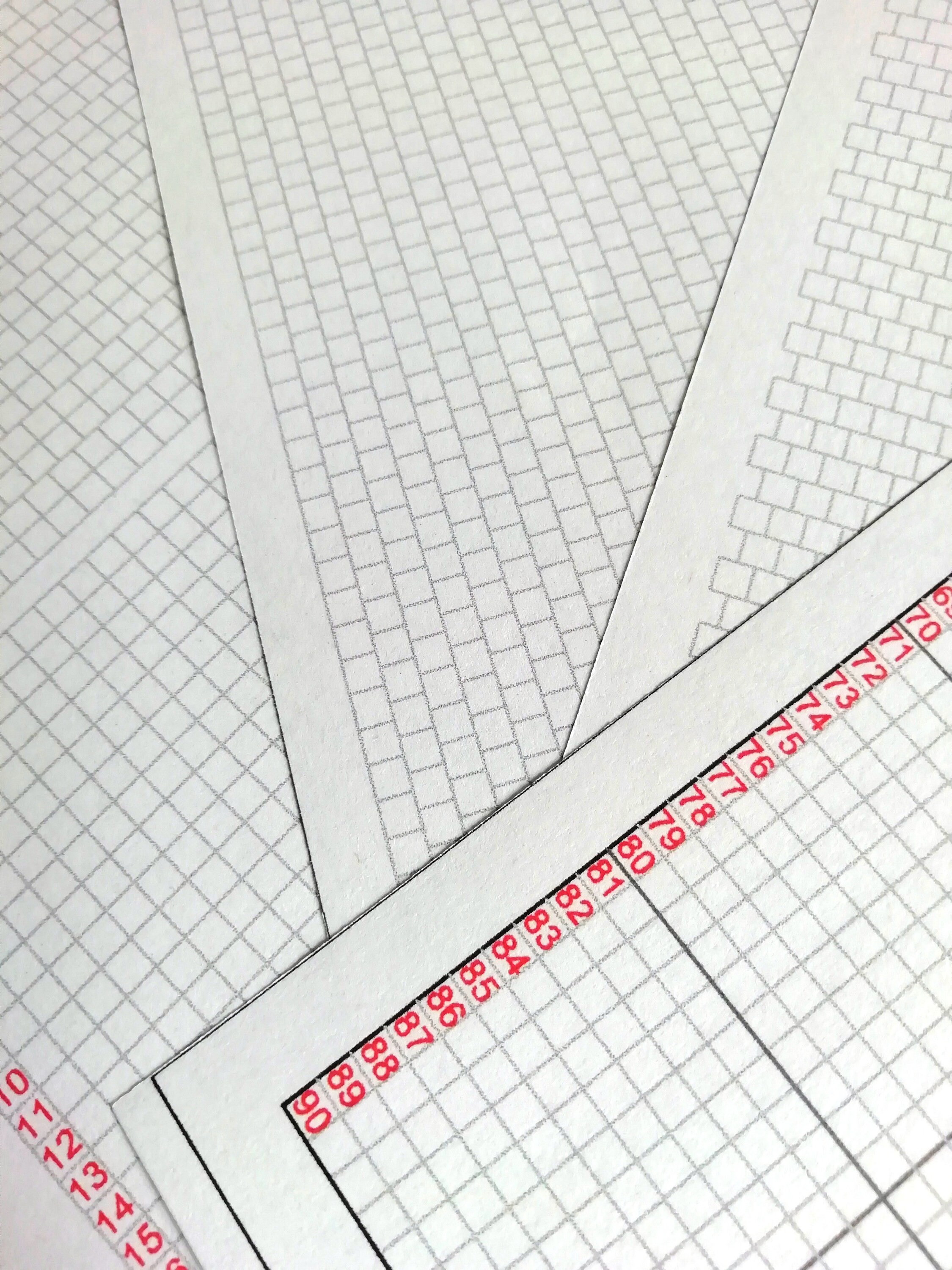 Printable Graph Paper for Make Patterns by Hand Brick Stitch - Etsy