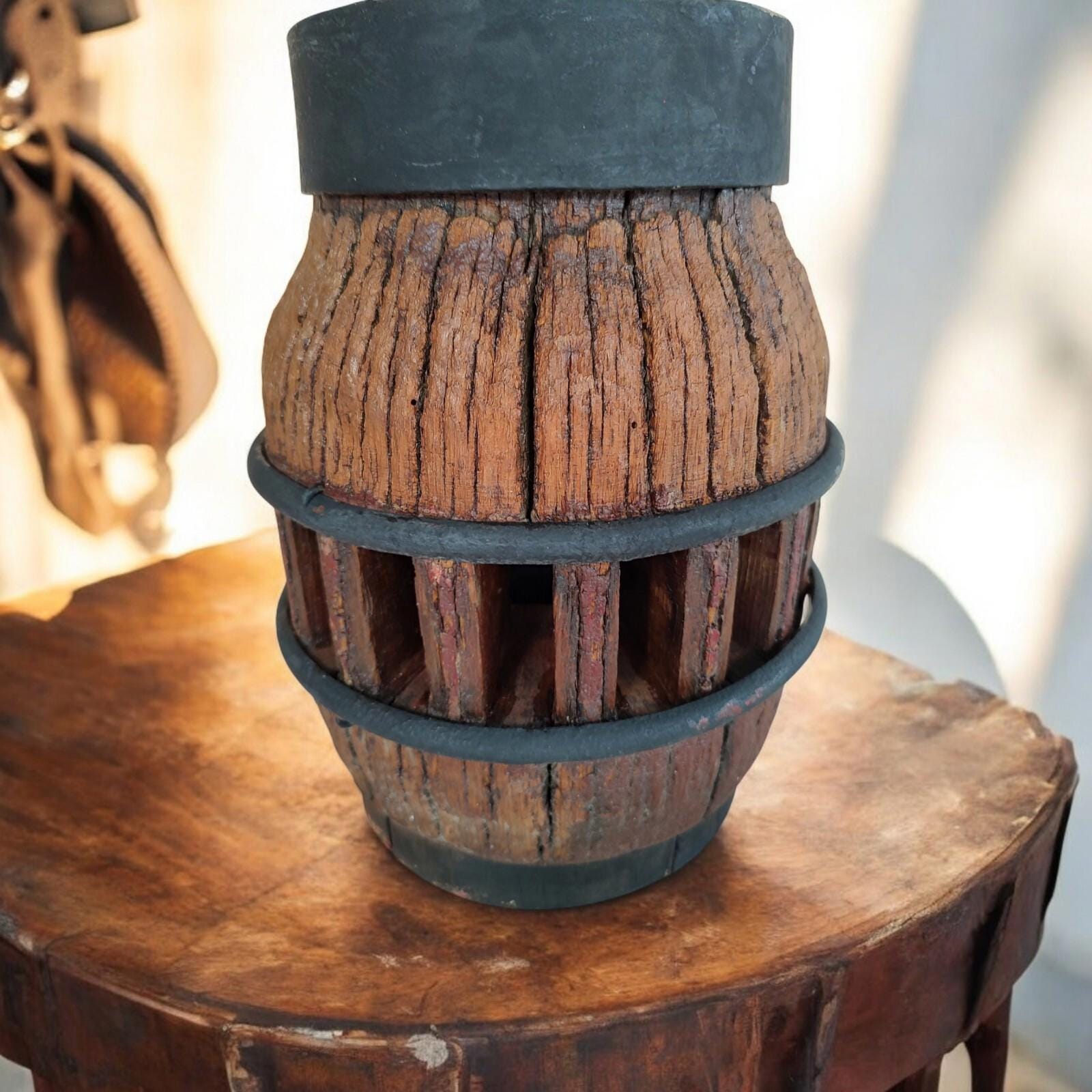 Antique Cast Iron Wagon Wheel Hubs
