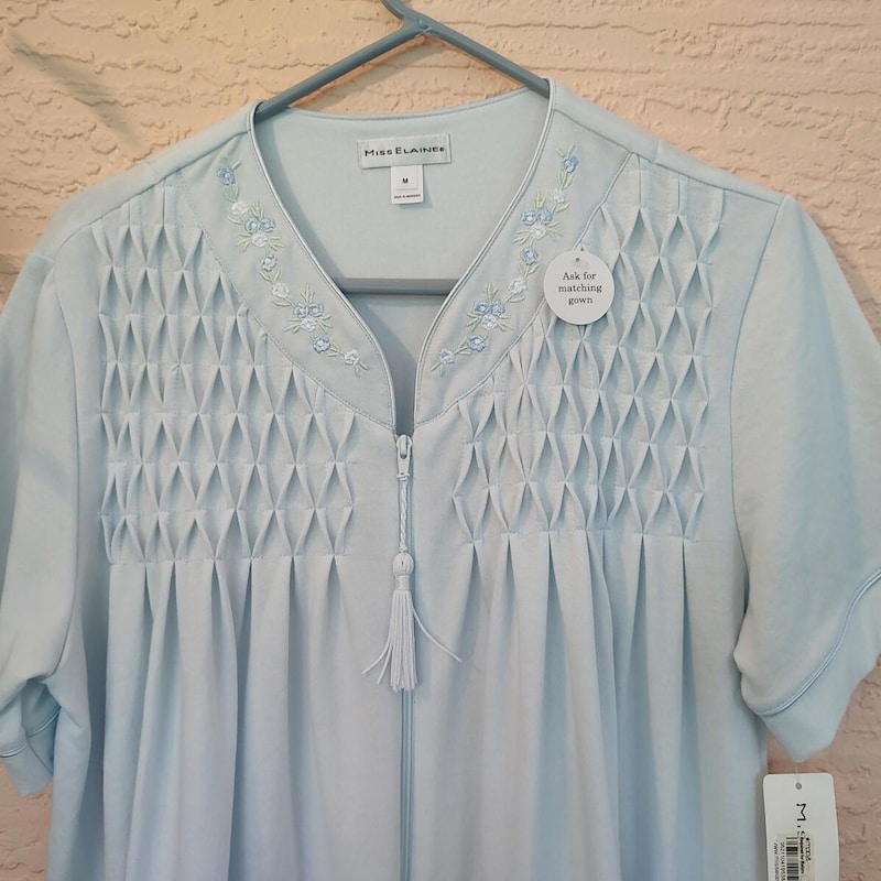 Long Zip Nightgown - Etsy