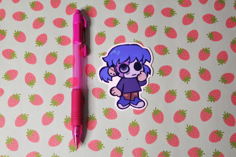 Sally Face Vinyl Sticker Matte 2.75 - Etsy