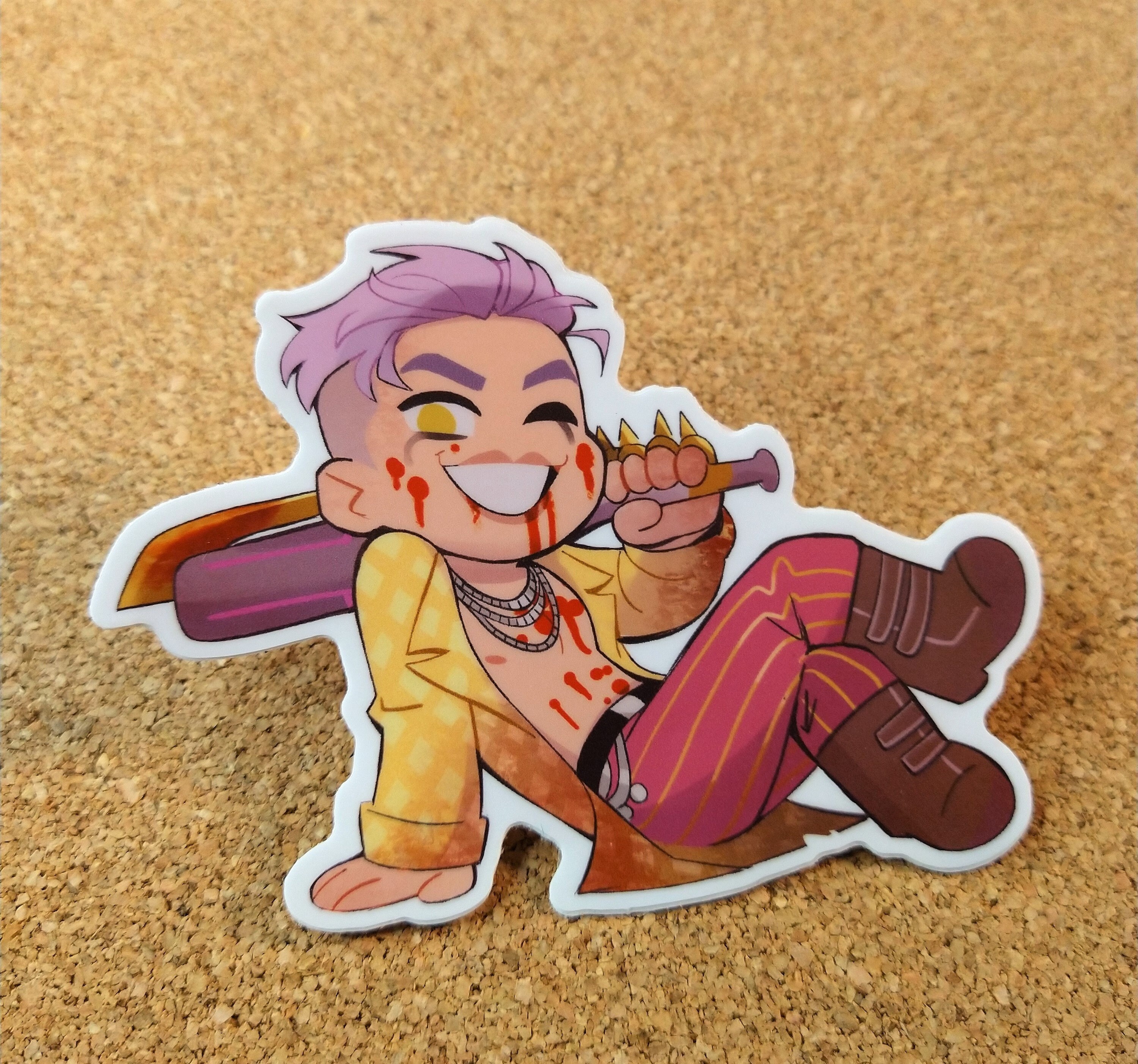 The Trickster Dead by Daylight Matte 3.75 in Vinyl Sticker - Etsy