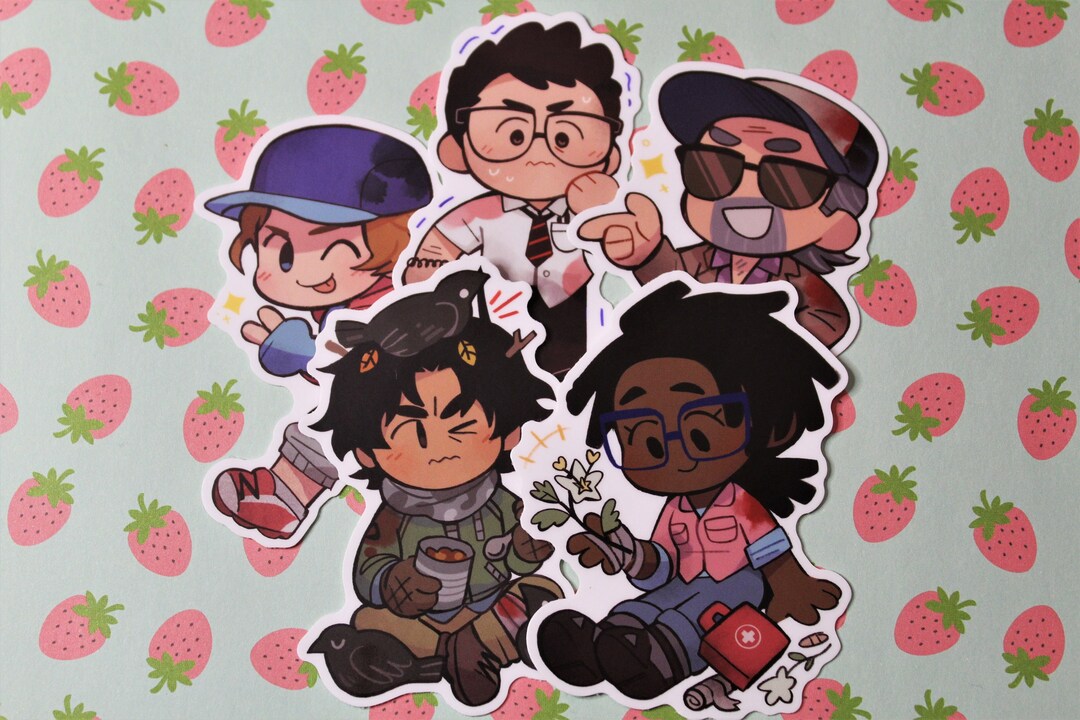 Dead by Daylight Survivor Stickers Matte 3.25" - Etsy