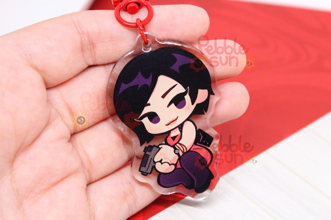 Ada Wong | Inspired by Resident Evil | 6cm (~2.4") Double Sided Acrylic ...