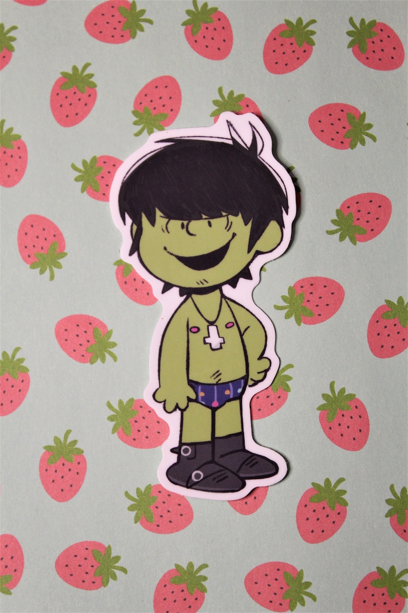 Gorillaz 3.5in Matte Vinyl Stickers - Etsy