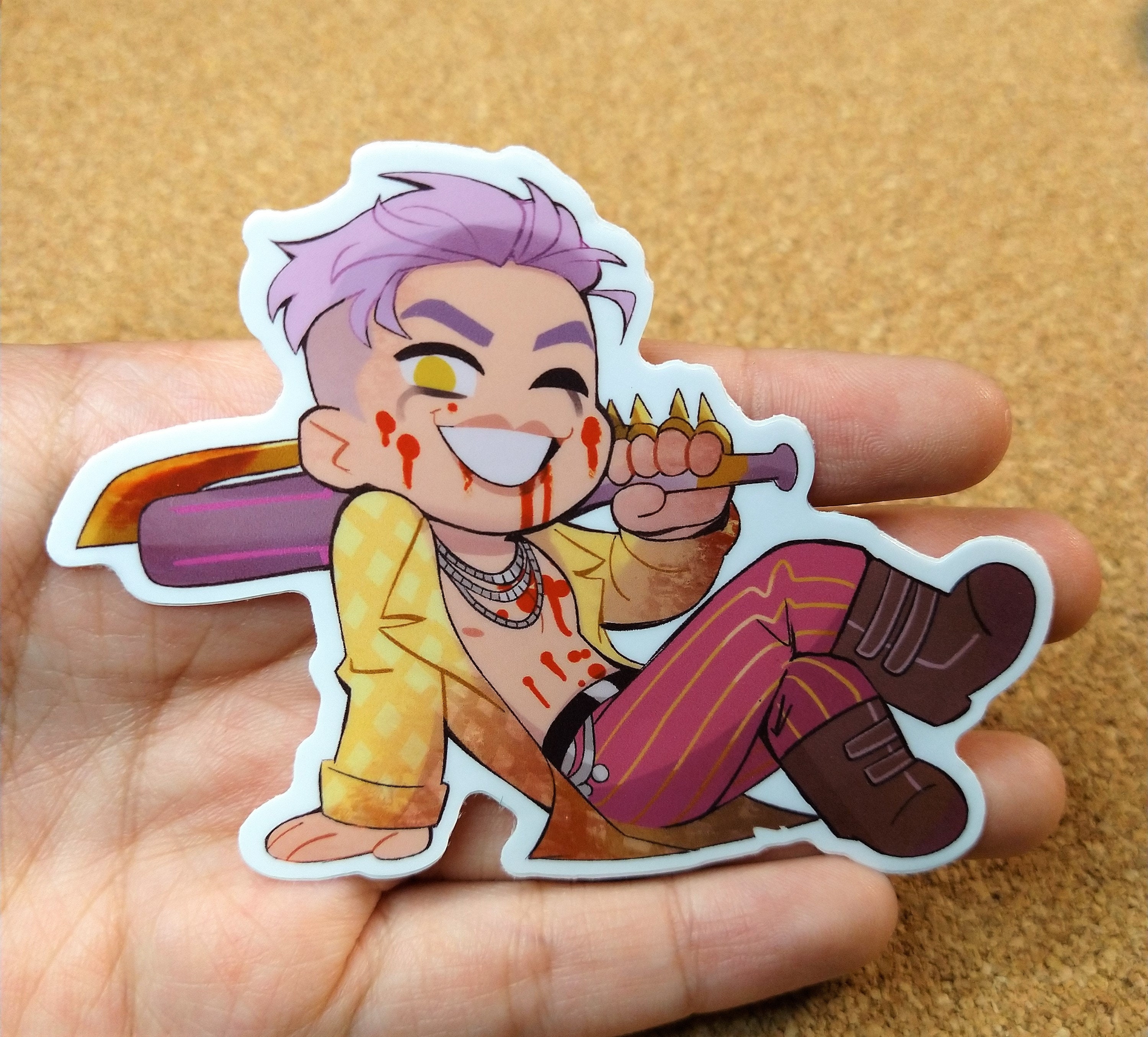 The Trickster Dead by Daylight Matte 3.75 in Vinyl Sticker - Etsy