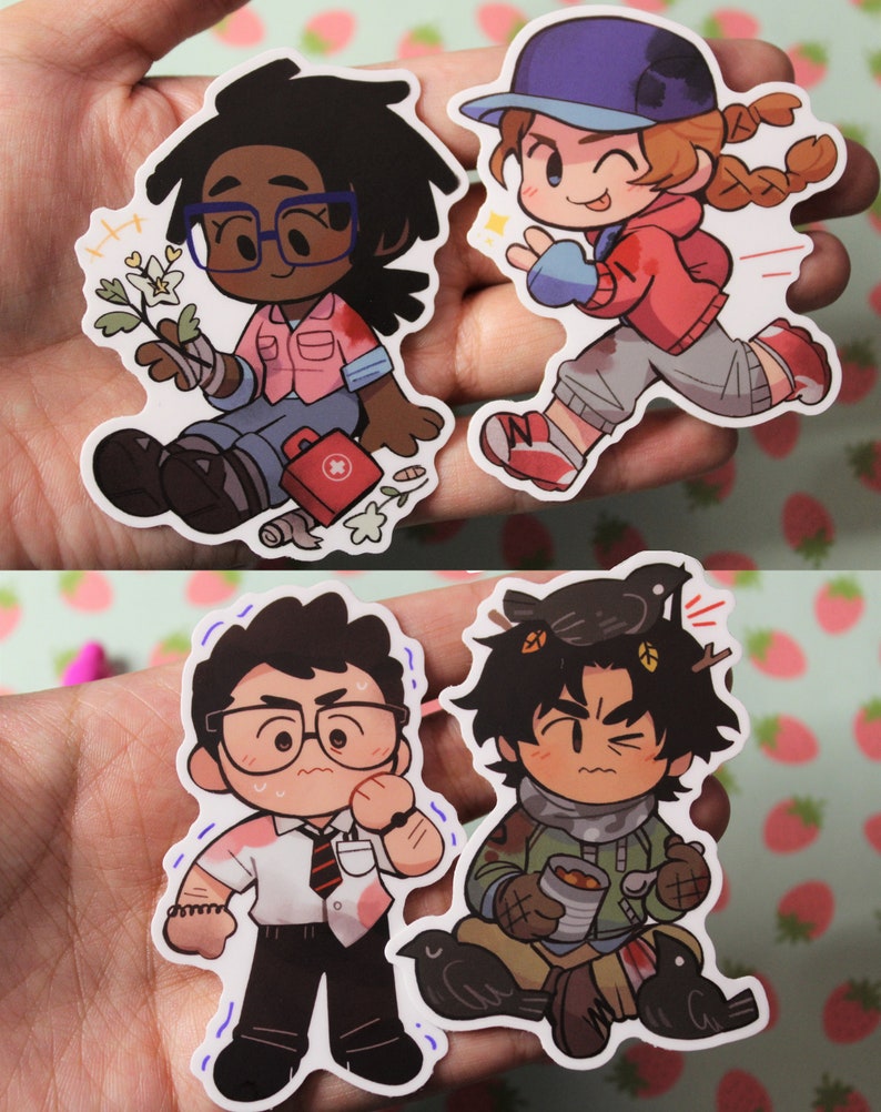 Dead by Daylight Survivor Stickers Matte 3.25 - Etsy