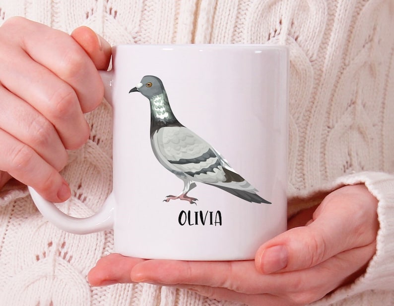 Personalized Pigeon Mug Pigeon Gift Pigeon Cup Dove Mug - Etsy