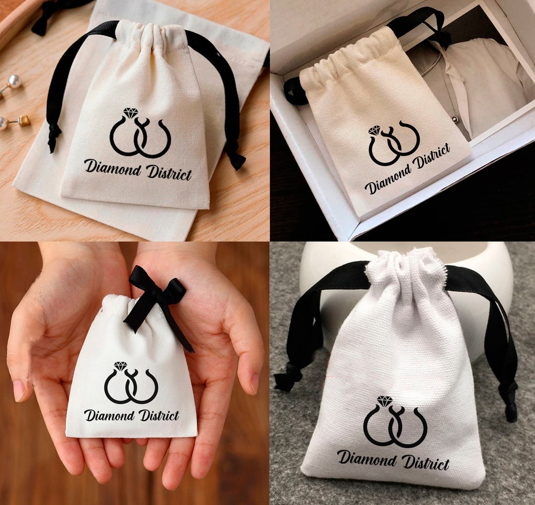 Custom Jewelry Pouches, Custom Jewelry Bags, Personalized Jewelry ...