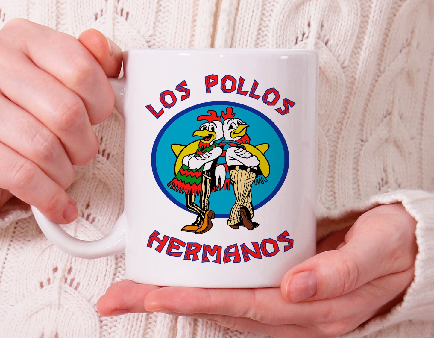 Los Pollos Hermanos Mug Los Pollos Hermanos Gift Los Pollos - Etsy