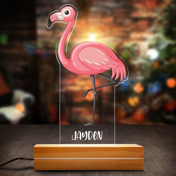 Flamingo Table Lamp - Etsy