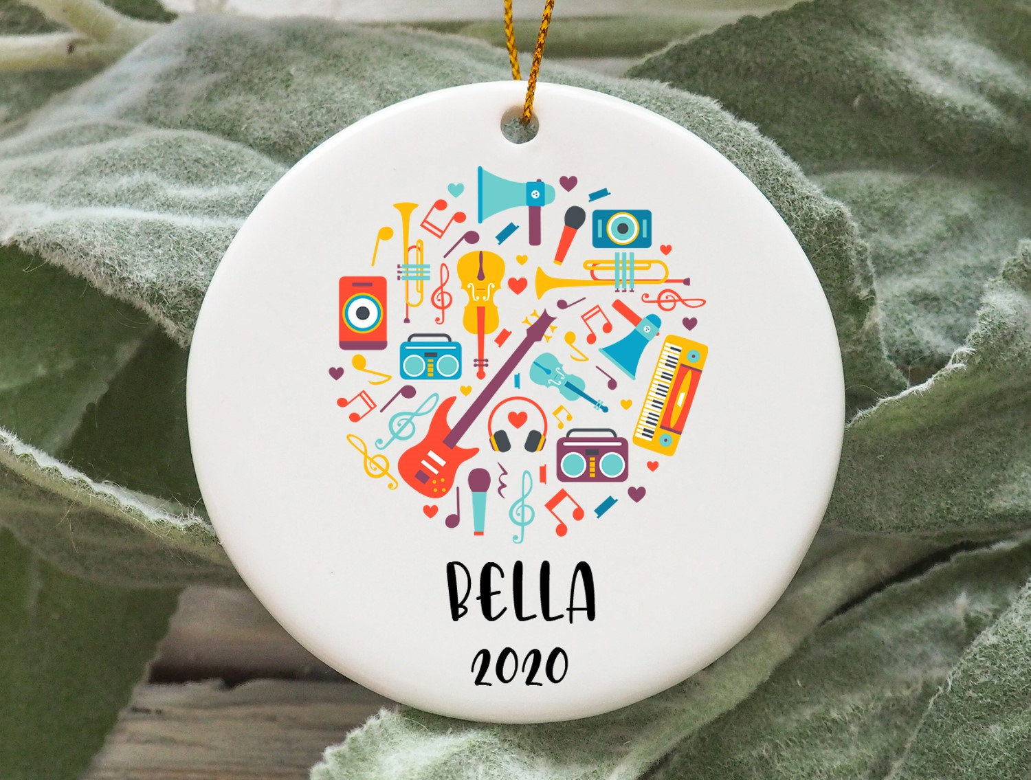 Musical Instrument Christmas Ornaments - Etsy