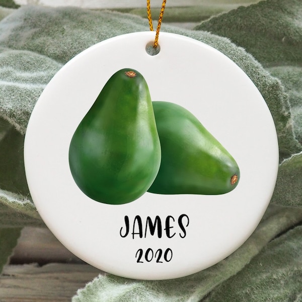 Avocado Ornaments - Etsy