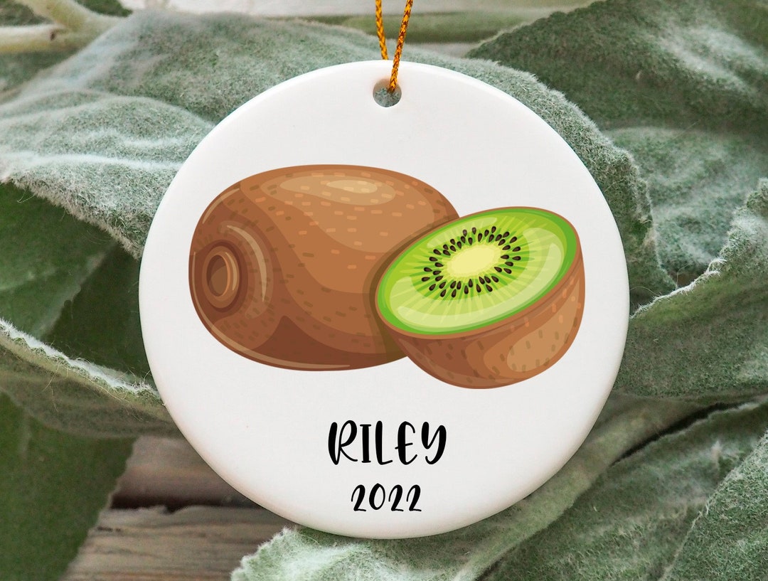 Personalized Kiwi Christmas Ornament, Custom Kiwi Gift Idea, Kiwi ...