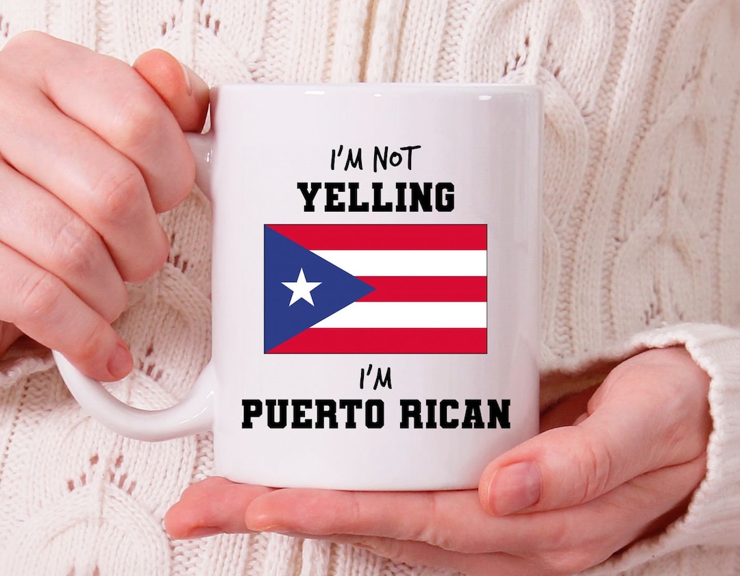 Puerto Rican Mug, Puerto Rican Gift Ideas, Puerto Rica Gift, Gifts From ...