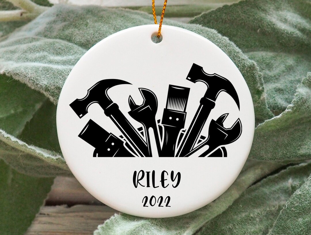 Personalized Handyman Christmas Ornament, Custom Handyman Gift Idea ...