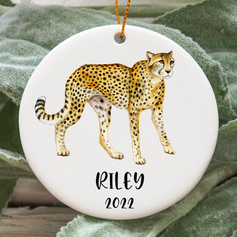 Cheetah Ornaments - Etsy