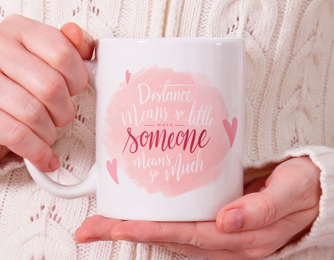 Long Distance Mug, Long Distance Relationship Mug, Long Distance ...